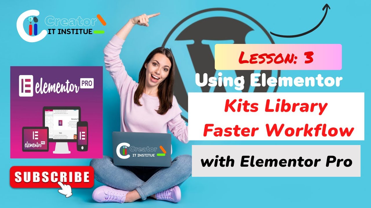 Using Elementor Kits Library |  For a Faster Workflow | Elementor Pro