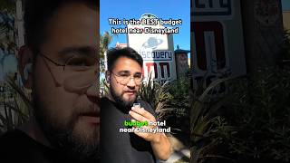 This is the BEST budget hotel near Disneyland #disney #disneyland #travel