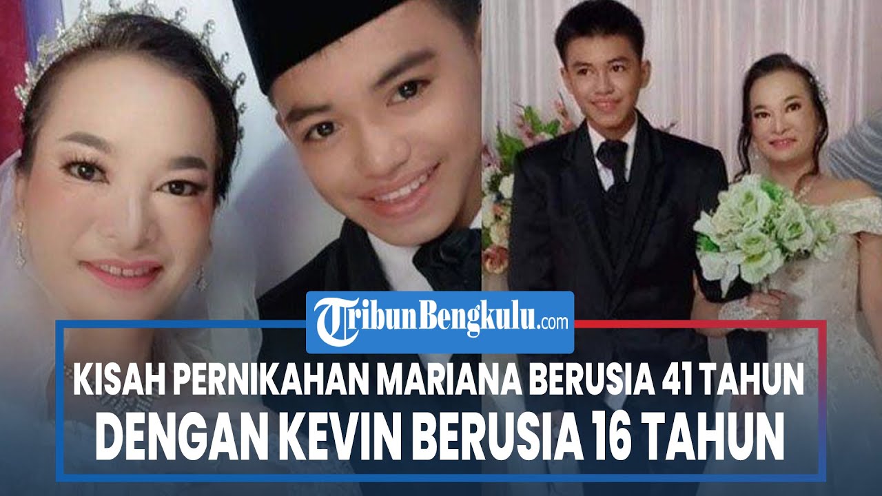 Awalnya Bercanda, Inilah Kisah Pernikahan Mariana Berusia 41 Tahun dengan Kevin Berusia 16 Tahun
