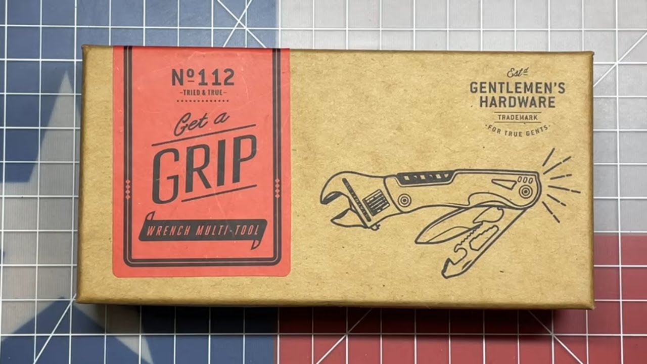 Adjustable Wrench Multi Tool : Gentlemen's Hardware No. 112