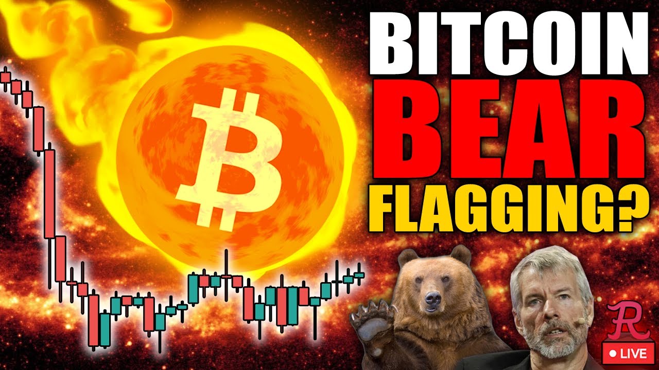 Bitcoin LIVE : BTC BEAR FLAG CONTINUES TO DEVELOP?