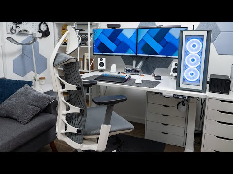 Desk Set Up Tour 2025 Ft. Autonomous ErgoChair Ultra 2