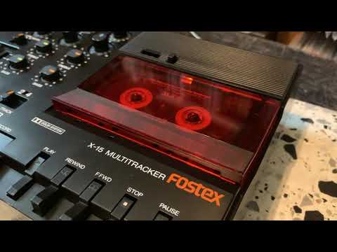 Fostex X-15 1983 4-Track Cassette Recorder | Reverb