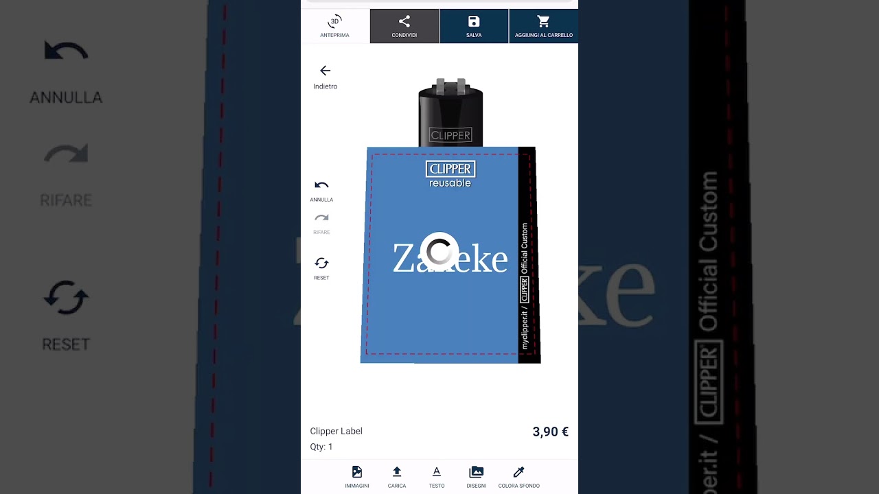 How to Make a Custom Design Clipper Lighter with Zakeke?