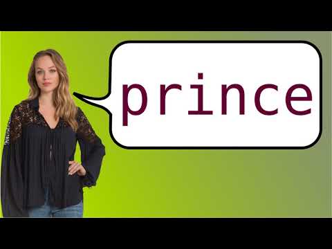 How to say 'prince' in French?