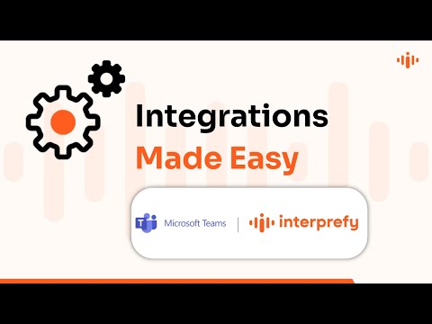 Interprefy & MS Teams Integration - AI Speech Translation and Captions