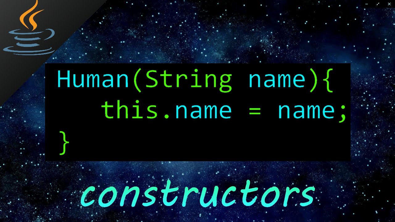 Java constructors 👷