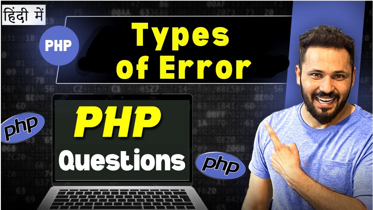 Types of Error in php | PHP interview questions