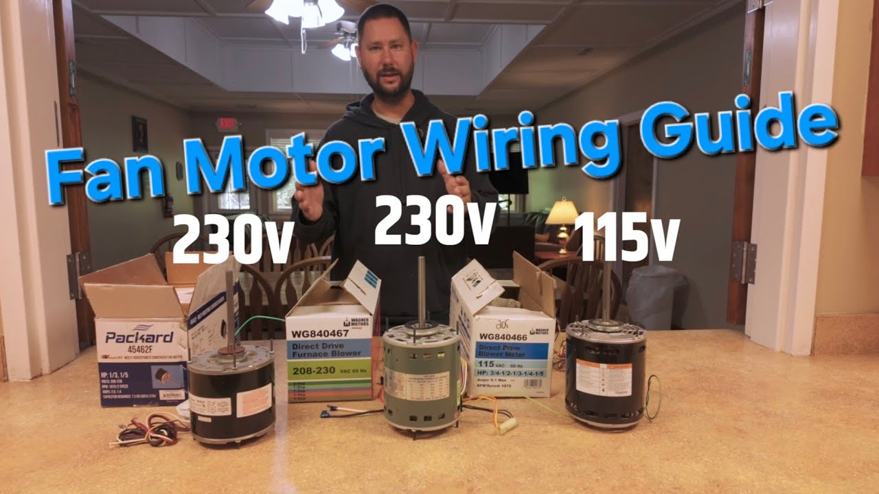 Wiring Fan Motors Made SIMPLE for Beginners