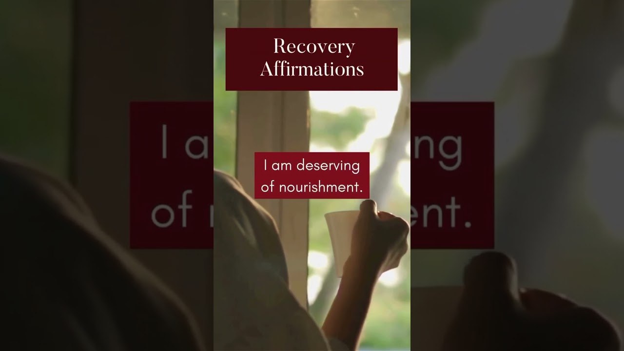 3 Recovery Affirmations #eatingdisorderrecovery #recovery #affirmations