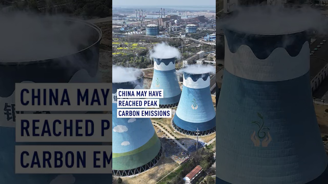 China may have reached peak carbon emissions