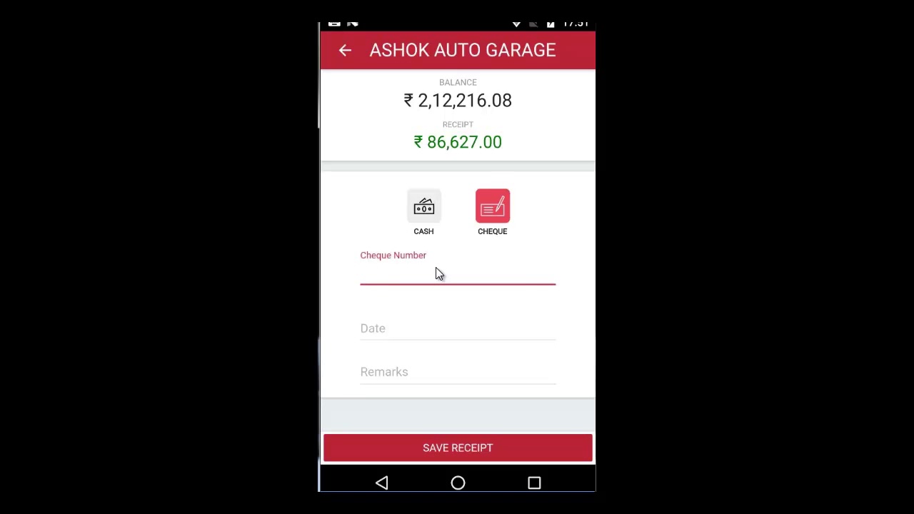 GoFrugal EarnSmart : Payment Collections , receipts