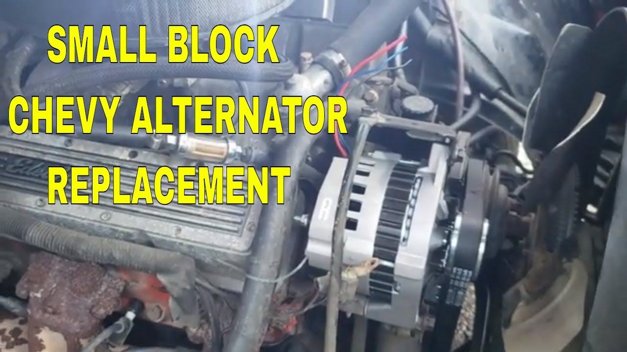Small Block Chevy Alternator Replacement