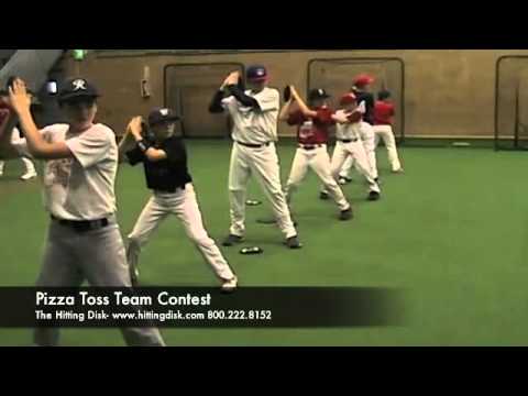 Hitting Aid, Baseball Training Tool, Hitting Disk- Pizza Toss Drill