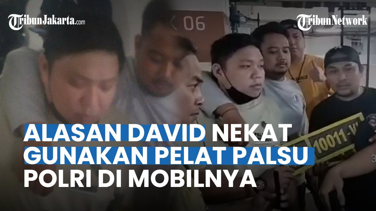 Terungkap, Alasan David Yulianto Si Koboi Jalanan, Nekat di Tol Tomang ... Terungkap, Alasan David Yulianto Si Koboi Jalanan, Nekat di Tol Tomang ...