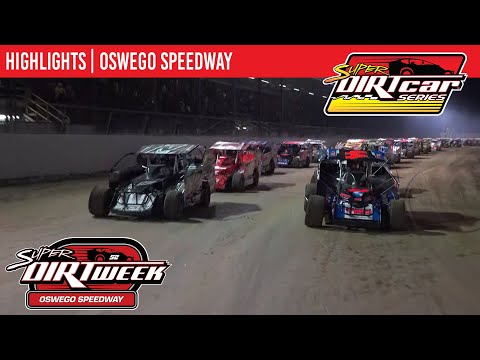 Super DIRTcar Series Big Block Modifieds | Oswego Speedway | October 12, 2024 | HIGHLIGHTS