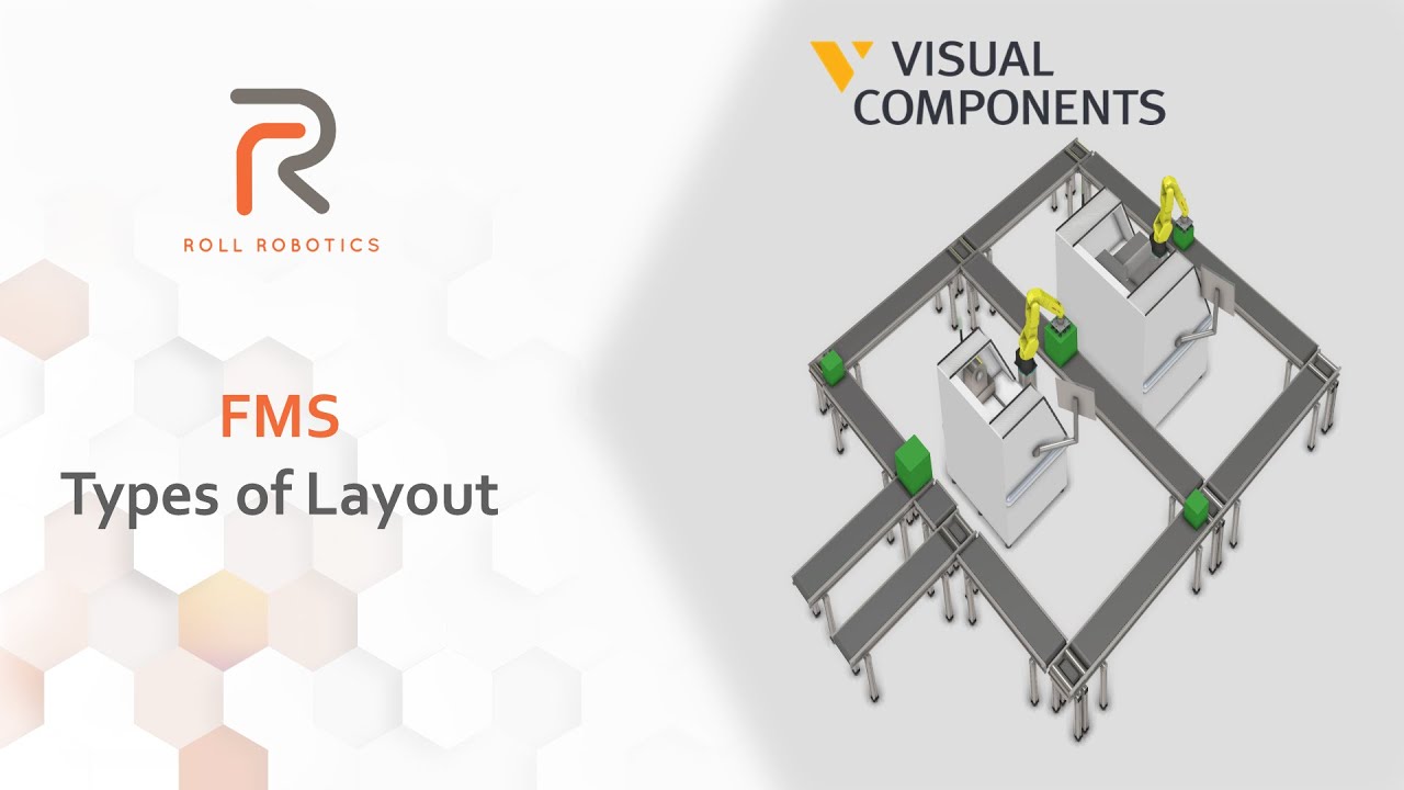FMS Layouts Example in Visual Components