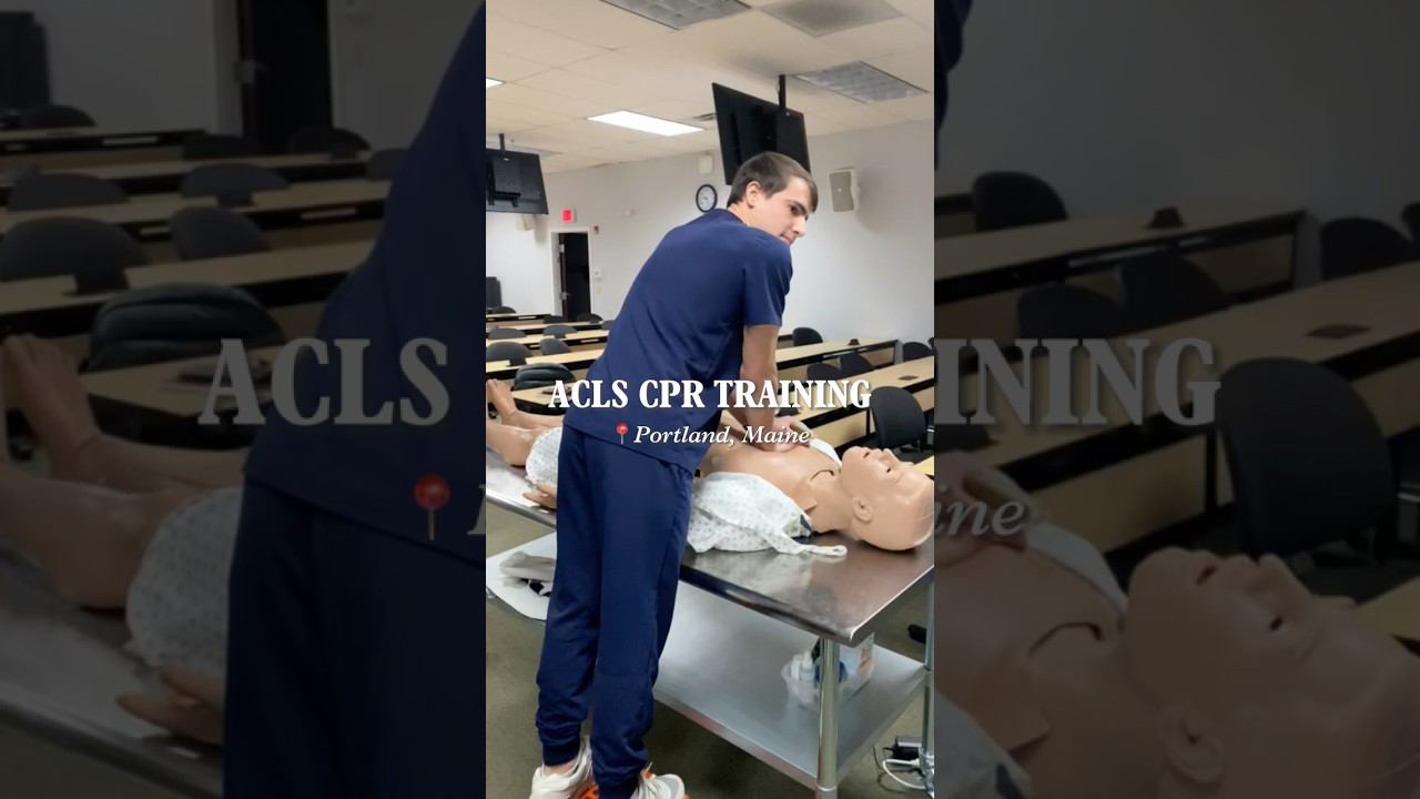 ACLS CPR Training in Portland, Maine #medicalstudents #cpr #clinicaltraining