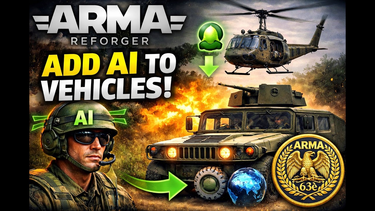 How to make AI spawn in Vehicles in ARMA/Enfusion/Workbench