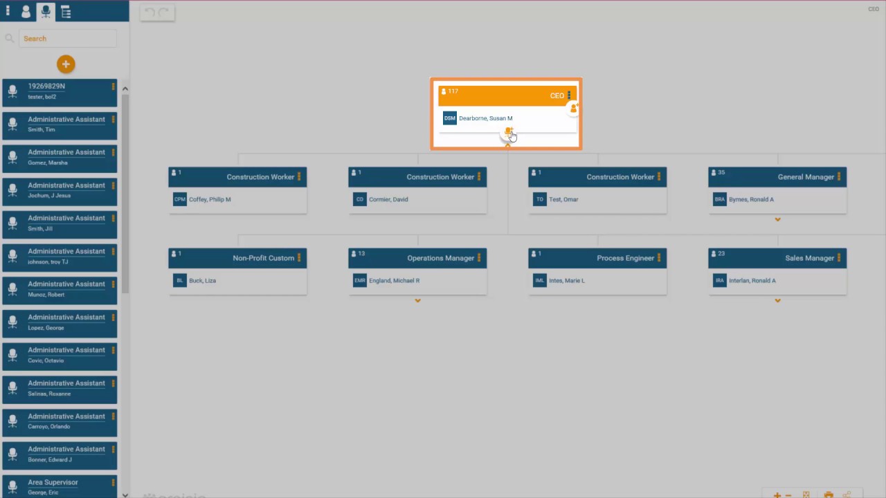 Org charts from ADP Marketplace - getting started in orginio
