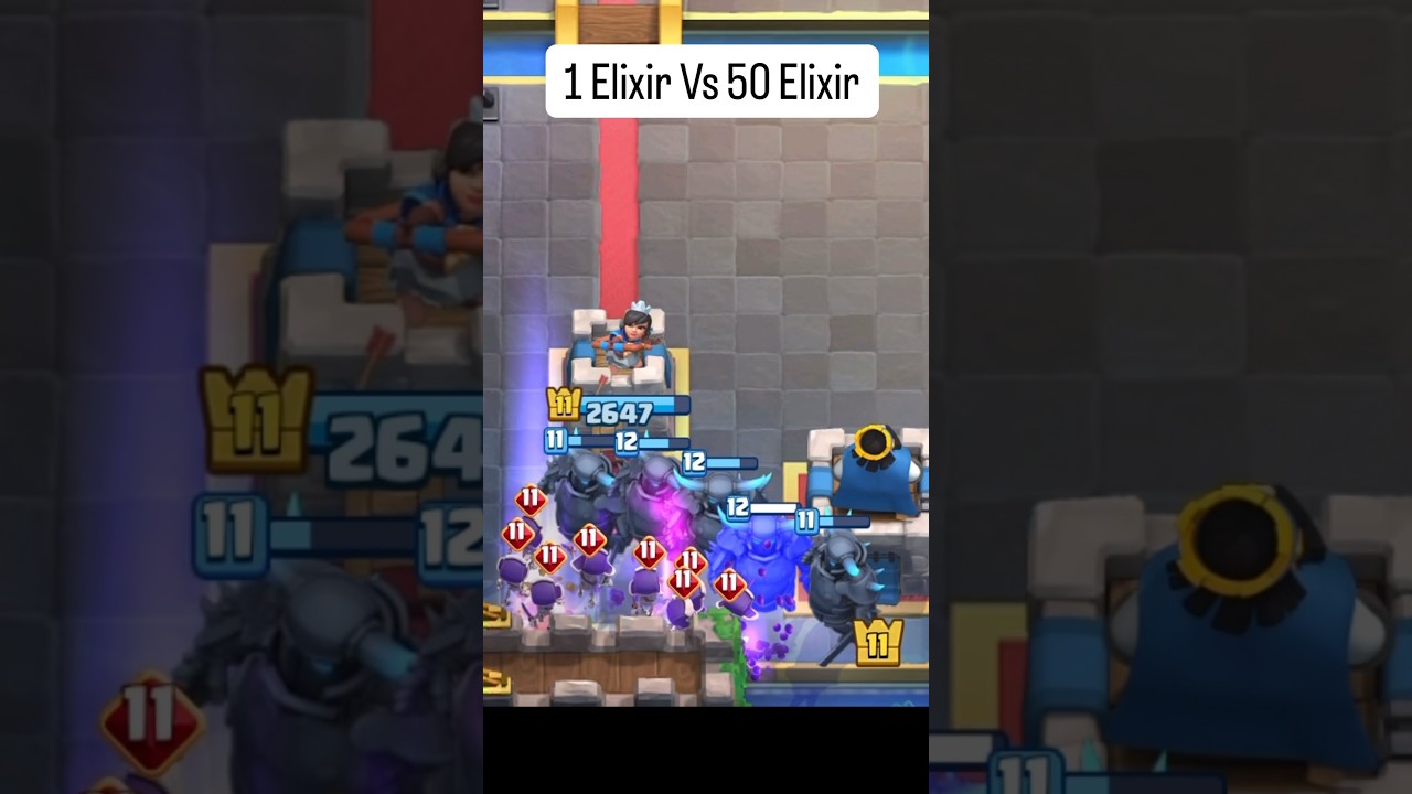 1 Elixir vs 50 Elixir… This Should Be Impossible 😳