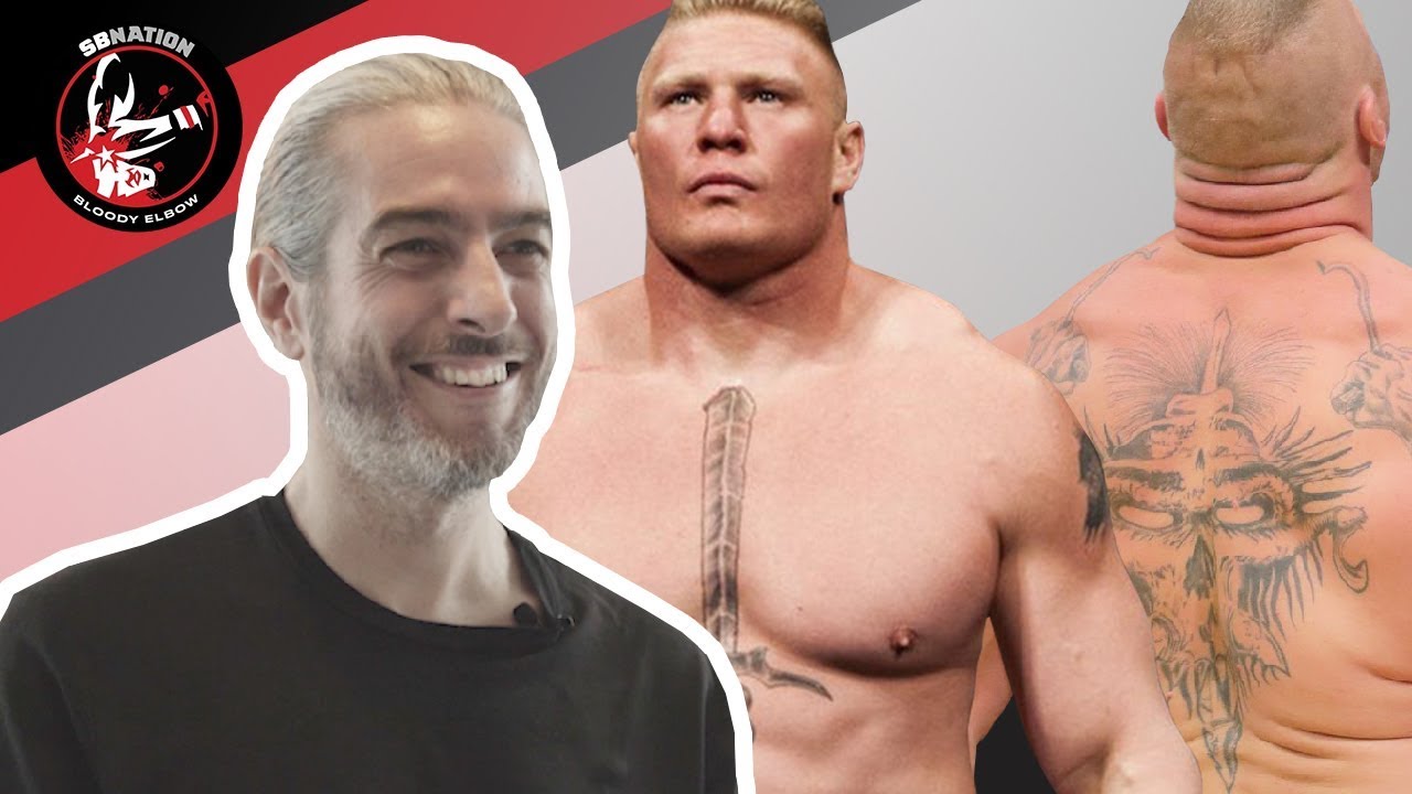 Tattoo Artists React To Brock Lesnar's INSANE Tattoos