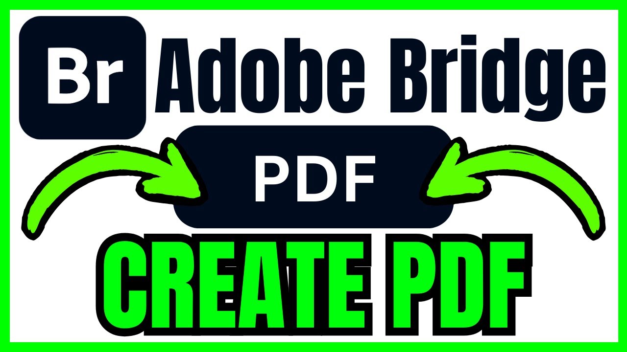 How To CREATE PDF In Adobe Bridge (QUICK & EASY) 2026