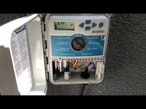 Hunter Xcore Hybrid Battery Operated Irrigation Timer