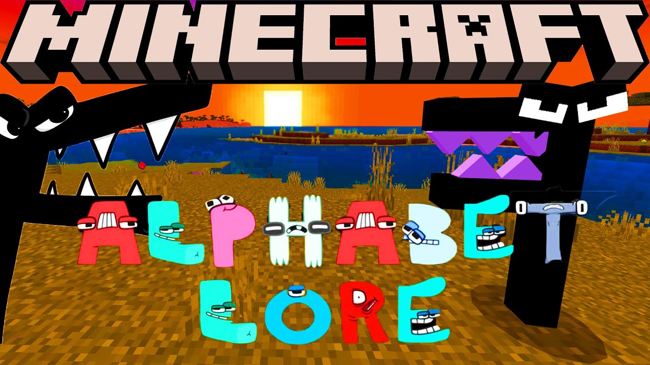 Minecraft PE: Secret Alphabet Lore Mod!