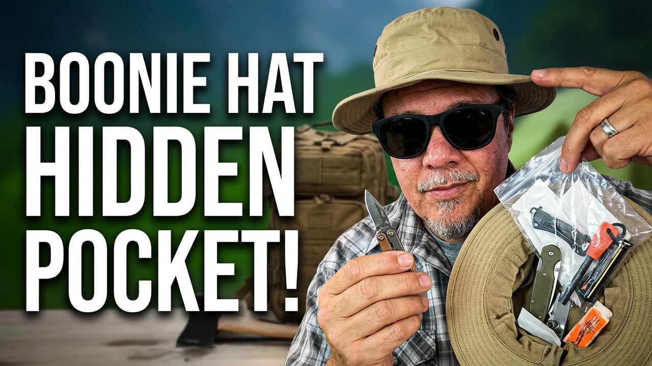 This Boonie Hat EDC Hack Will Blow Your Mind!