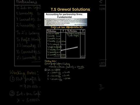 Q16 | Chapter 1|T.S Grewal Solutions| #trending #trend #commerce #accounts #class12th