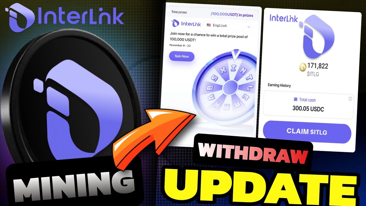 Interlink Network Withdrawal | Interlink Labs Latest Update | Interlink Mining Listing Update 