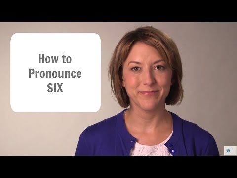 Learn to pronounce SIX 6 (not SEX) - American English Pronunciation Lesson #learnenglish