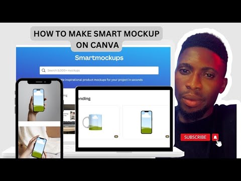 How to Make Smart Mockups in Canva: 5 Minutes step-by-step Tutorial