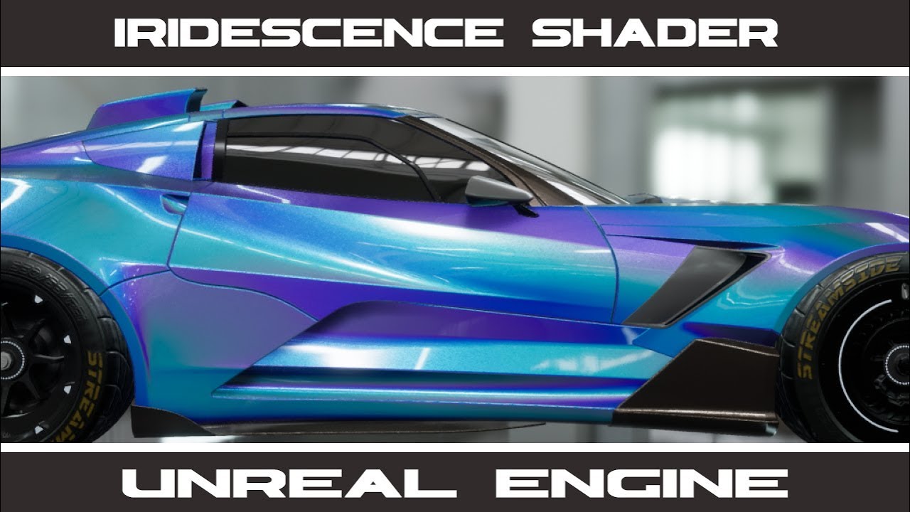 Iridescence Shader - UE4 - Real Time VFX