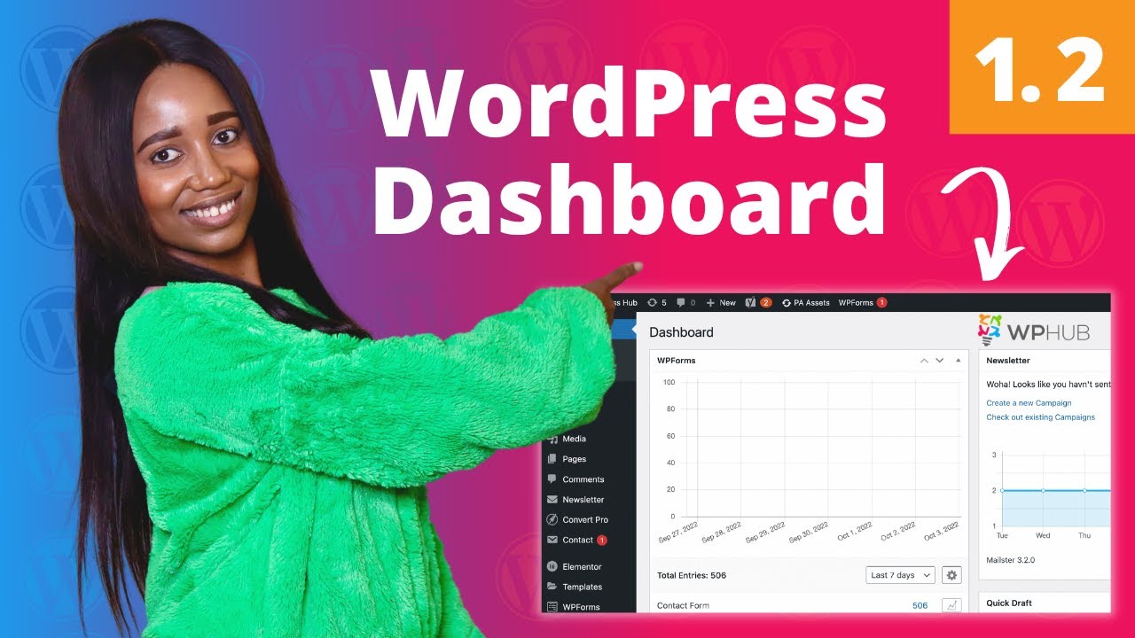 WordPress Dashboard Tutorial For Beginners | How To Build A Website (Course)
