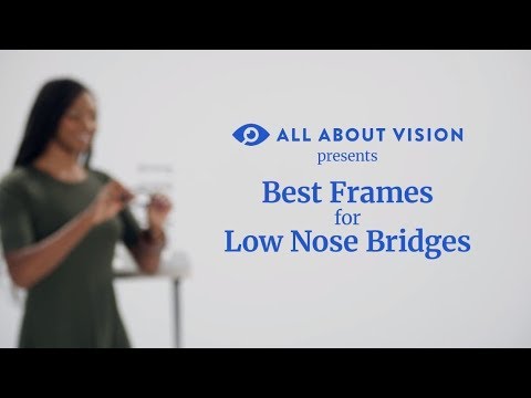 How To Find The Best Eyeglass Frames For Low Nose Bridges
