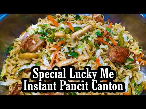 HOW TO MAKE LUCKY ME INSTANT PANCIT CANTON SPECIAL