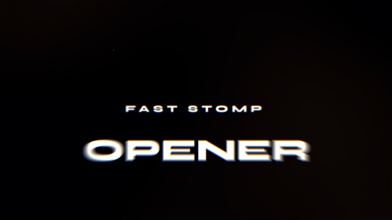 4K Stomp Typography | Unleash Visual Energy