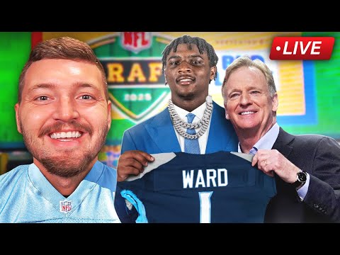 NFL Draft 1st Round Live Stream | THE TITANS DRAFTED CAM WARD