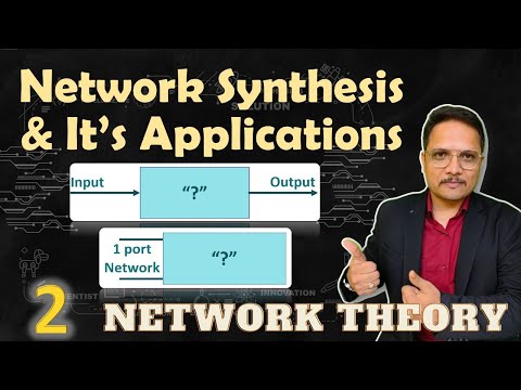 Network Synthesis: Basics, Examples and Applications Video Lecture ...
