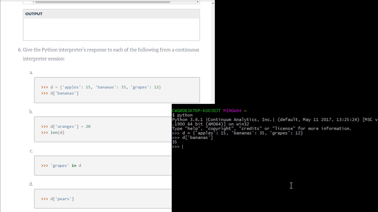 LC101 Think Python Chapter 11 Exercise 6