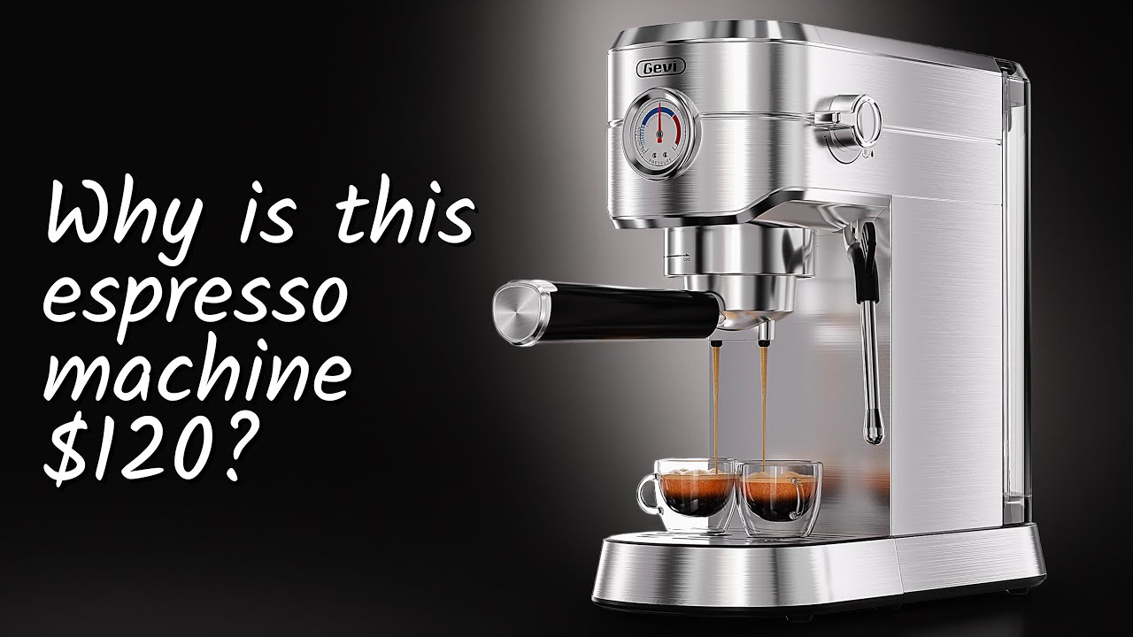 Why Is This $120 Espresso Machine So Highly Rated? | Gevi Espresso 20 Bar