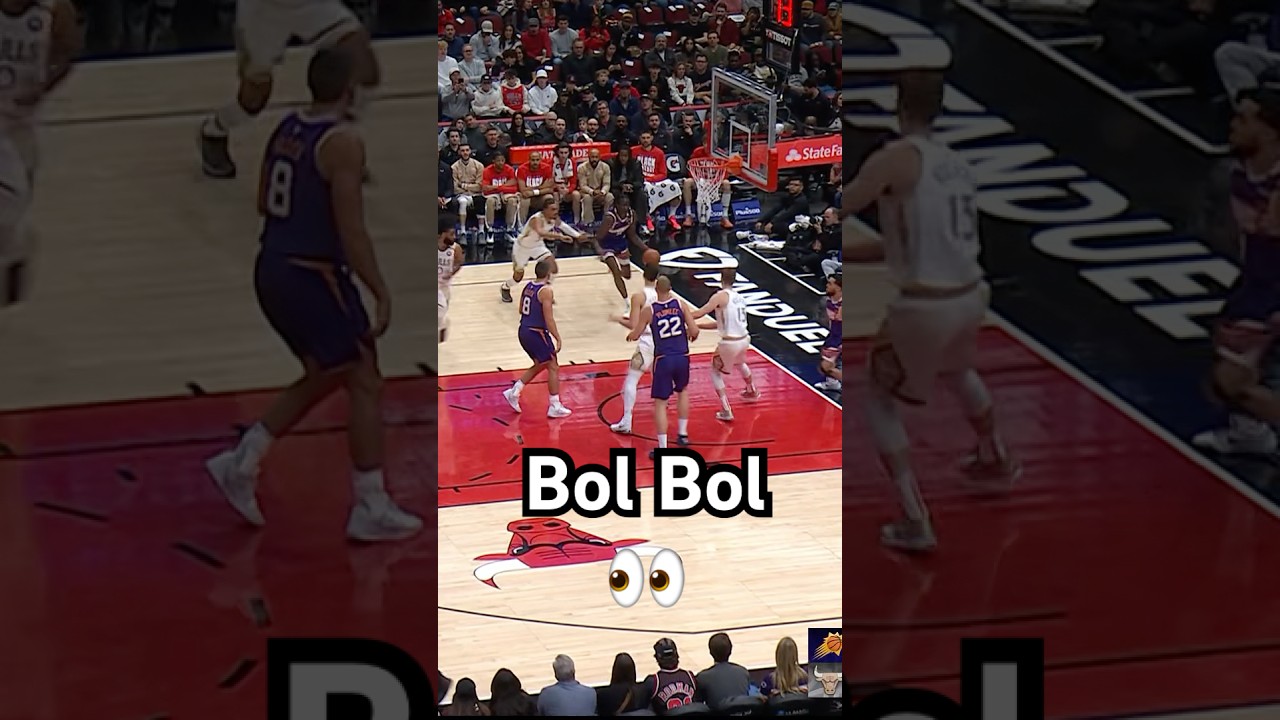 Bol Bol with the floater along the baseline!