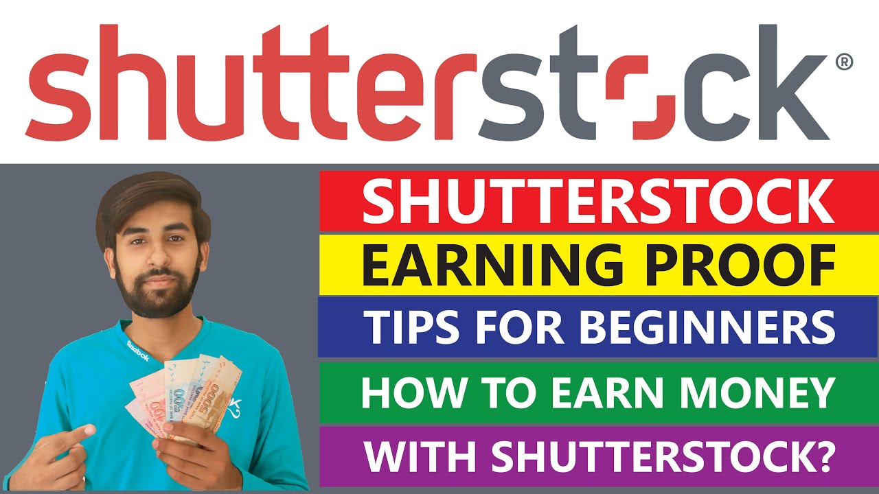 shutterstock earning proof - shutterstock how to make money - shutterstock earning