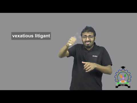 vexatious litigant