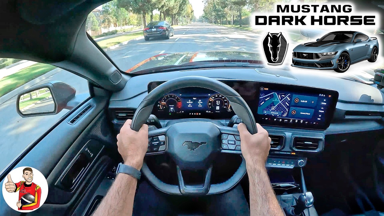 Saddle Up // 2024 Ford Mustang Dark Horse 10-Speed Drive Review (POV)
