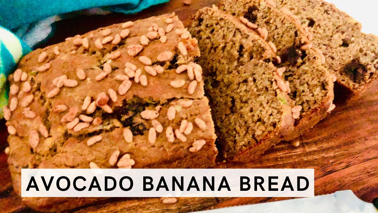 Easy Avocado Banana Bread recipe