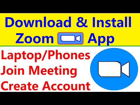 How to download & Install ZOOM US App| How to Setup Zoom Us for use| #Zoommeeting #Joinmeeting