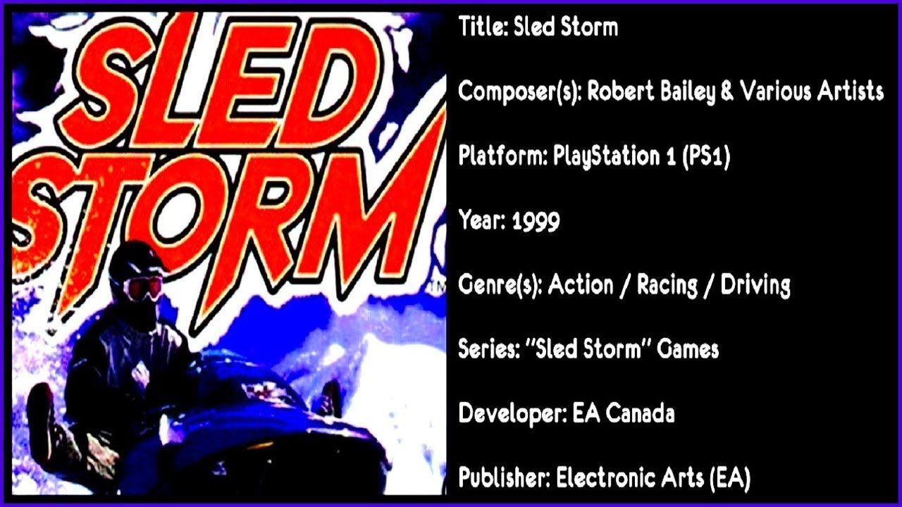Sled Storm (PS1) [Soundtrack in FULL HD & 320 KBPS]